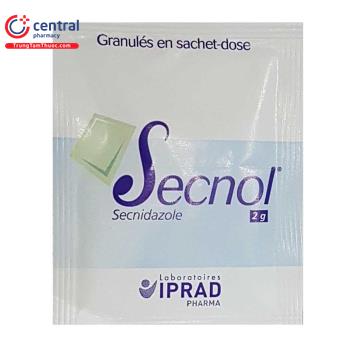 Thuốc Secnol 2g - Kháng sinh điều trị nhiễm amip tại ruột, gan