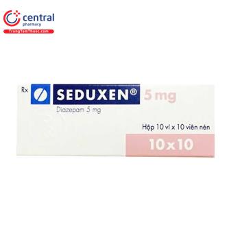 [CHÍNH HÃNG] Thuốc Seduxen 5mg xóa tan bồn chồn, lo âu, stress