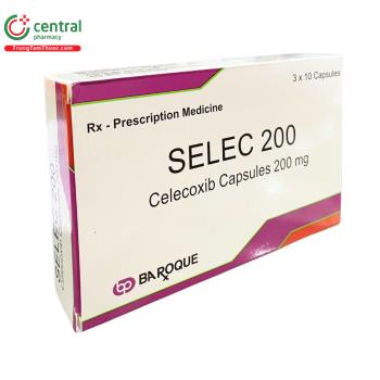 Thuốc Selec 200mg (Celecoxib): Điều trị thoái hóa khớp và viêm khớp