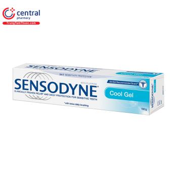 Kem đánh răng Sensodyne Cool Gel 100g: Xua tan nỗi lo ê buốt răng