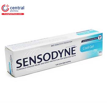 Kem đánh răng Sensodyne Cool Gel 100g: Xua tan nỗi lo ê buốt răng