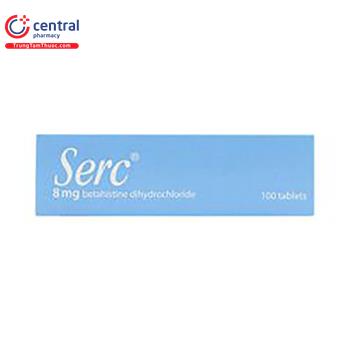 Thuốc Serc 8mg điều trị chóng mặt do nguyên nhân tiền đình