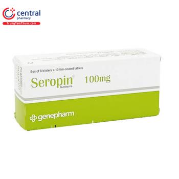 [CHÍNH HÃNG] Thuốc Seropin 100mg- Thuốc điều trị tâm thần phân liệt
