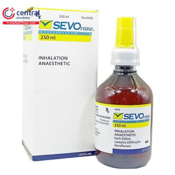 [CHÍNH HÃNG] Thuốc Sevorane 250ml gây mê hô hấp khi phẫu thuật