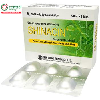 Thuốc Shinacin Shinpoong Deawoo - Điều trị nhiễm khuẩn nhạy cảm