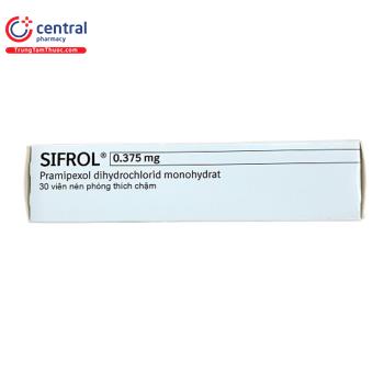 [CHÍNH HÃNG] Thuốc Sifrol 0,375mg - Điều trị Parkinson