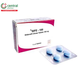 Thuốc Sife-100 điều trị rối loạn chức năng cương dương