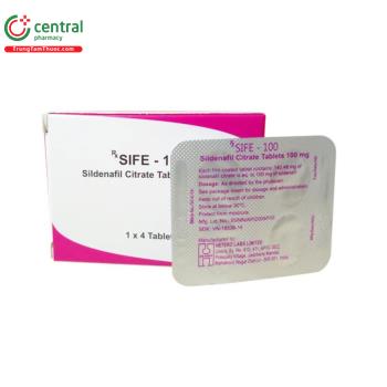 Thuốc Sife-100 điều trị rối loạn chức năng cương dương