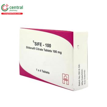 Thuốc Sife-100 điều trị rối loạn chức năng cương dương