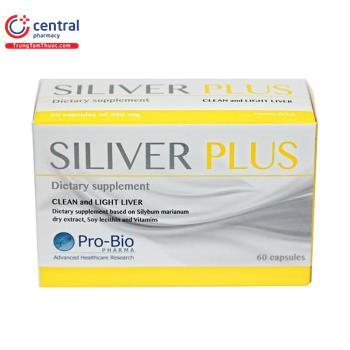 [CHÍNH HÃNG] Thuốc Siliver Plus Erbex - Bảo vệ gan hiệu quả