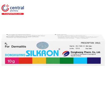 Thuốc bôi 7 màu Silkron 10g điều trị hắc lào, nấm, viêm da