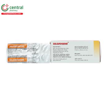 Thuốc Siloxogene - Điều trị các triệu chứng tăng tiết acid dạ dày, ợ ...