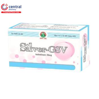 [CHÍNH HÃNG] Thuốc Silver-GSV giúp điều trị mụn trứng cá nặng