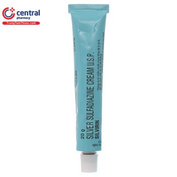 [CHÍNH HÃNG] Thuốc Silvirin 20g phòng, điều trị nhiễm trùng vết bỏng