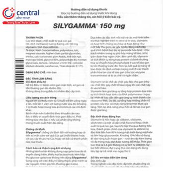 [CHÍNH HÃNG] Thuốc Silygamma 150mg là thuốc gì? Giá bao nhiêu?