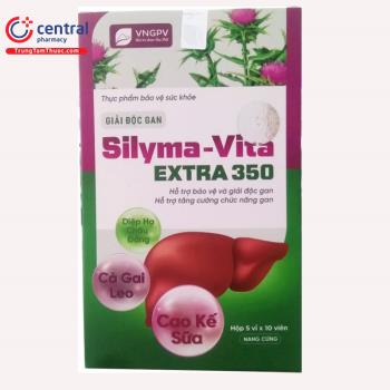 Thuốc Silyma-Vita Extra 350 hỗ trợ tăng cường chức năng gan