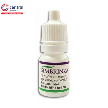 Thuốc nhỏ mắt Simbrinza 5ml: Thuốc điều trị giảm áp lực nội nhãn