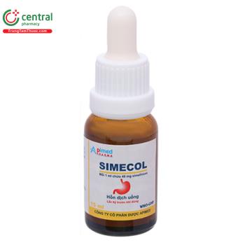 Thuốc Simecol Apimed (Hộp 15ml) chống đầy hơi, giảm chứng khó tiêu