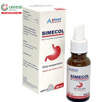 Thuốc Simecol Apimed (Hộp 15ml) chống đầy hơi, giảm chứng khó tiêu