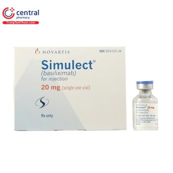 [CHÍNH HÃNG] Thuốc Simulect 20mg - Dự phòng thải ghép