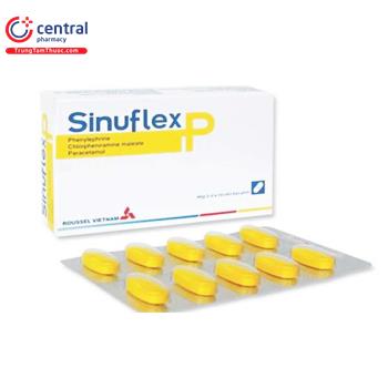 Thuốc Sinuflex P - Thuốc điều trị đau đầu, cảm cúm