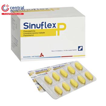 Thuốc Sinuflex P - Thuốc điều trị đau đầu, cảm cúm