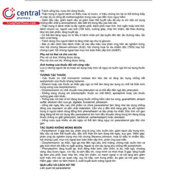 Thuốc Sinuflex P - Thuốc điều trị đau đầu, cảm cúm