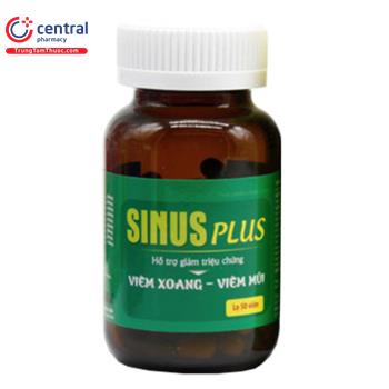 [CHÍNH HÃNG] Thuốc xoang Sinus Plus- hỗ trợ trị viêm xoang, cảm cúm