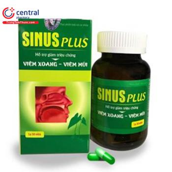 [CHÍNH HÃNG] Thuốc xoang Sinus Plus- hỗ trợ trị viêm xoang, cảm cúm