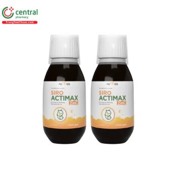 Siro Actimax ZinC giúp trẻ ăn ngon miệng, góp phần tăng cường hệ miễn dịch