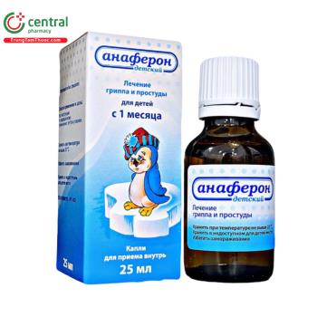 Thuốc Siro Anaferon - Điều trị và dự phòng nhiễm virus cho trẻ em