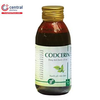 Thuốc Siro Codcerin chữa ho, tiêu đờm: cách dùng, lưu ý khi sử dụng