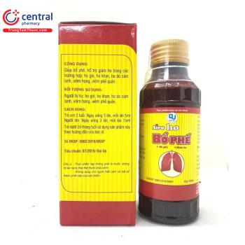 Siro ho Bổ Phế Đại Uy 100ml giúp giảm ho khan, ho gió, ho do cảm lạnh