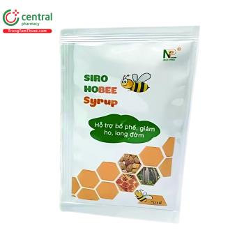 Thuốc Siro Hobee Syrup hỗ trợ bổ phế, giúp giảm ho, long đờm cho bé