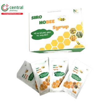 Thuốc Siro Hobee Syrup hỗ trợ bổ phế, giúp giảm ho, long đờm cho bé