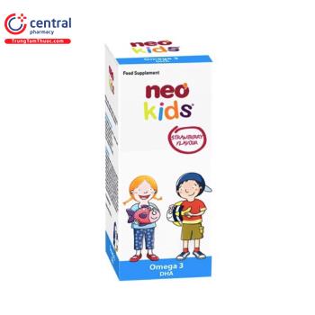 [CHÍNH HÃNG] Siro Neo Kids Omega 3 DHA cho mắt sáng, thông minh