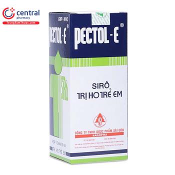 [CHÍNH HÃNG] Thuốc Pectol-E Sirô chai 90ml bảo vệ sức khỏe cho bé