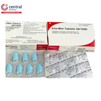 Thuốc Sita-Met Tablets 50/1000 giúp điều trị đái tháo đường tuýp 2
