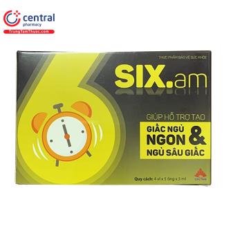 [CHÍNH HÃNG] Thuốc SIX.am hỗ trợ ngủ sâu và ngon hơn