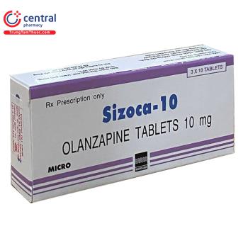 [CHÍNH HÃNG] Thuốc Sizoca-10 - điều trị các rối loạn tâm thần