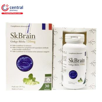 [CHÍNH HÃNG] Thuốc SKBrain Ginkgo Biloba 120mg