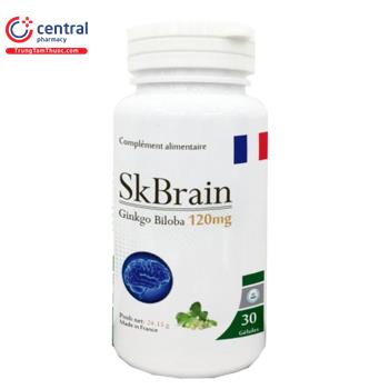 [CHÍNH HÃNG] Thuốc SKBrain Ginkgo Biloba 120mg