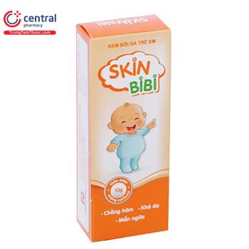 [CHÍNH HÃNG] Kem bôi da trẻ em Skin Bibi 10g trị viêm da, hăm da