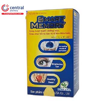 [CHÍNH HÃNG] Thuốc bổ não Smart Memory tăng lưu thông tuần hoàn não