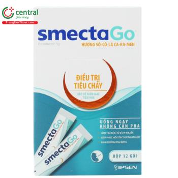 Thuốc SmectaGo 3g - Điều trị tiêu chảy cấp ở người lớn và trẻ em