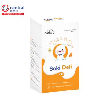 [CHÍNH HÃNG] Cốm sữa Soki Deli - Trẻ hết biếng ăn, tăng cân vèo vèo