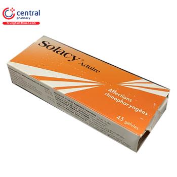 [CHÍNH HÃNG] Thuốc Solacy Adulte (Hộp 45 viên) điều trị bệnh mũi- hầu