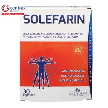[CHÍNH HÃNG] Thuốc Solefarin giúp củng cố hàng rào miễn dịch