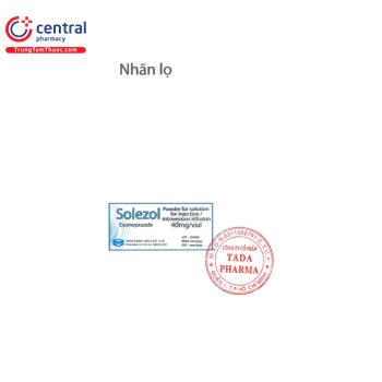 [CHÍNH HÃNG] Thuốc Solezol điều trị viêm loét dạ dày