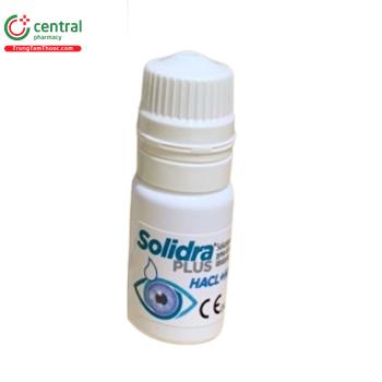 Nước mắt nhân tạo Solidra Plus 10ml duy trì độ ẩm ổn định cho mắt